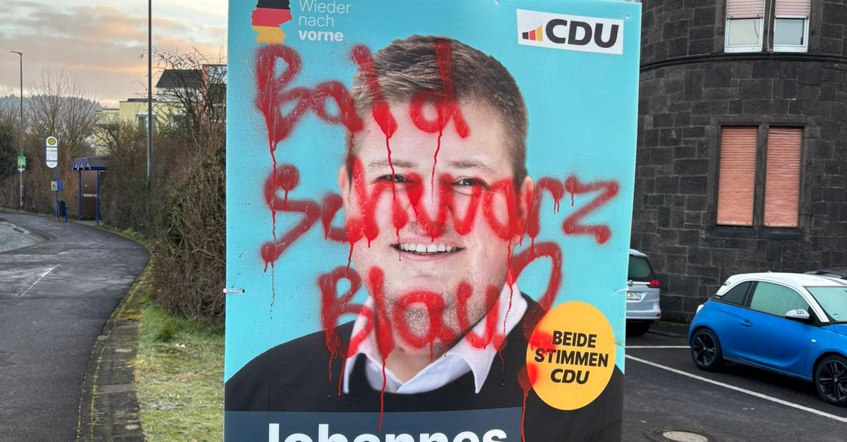 CDU Lahn-Dill beklagt „Welle des Vandalismus“ im Wahlkampf